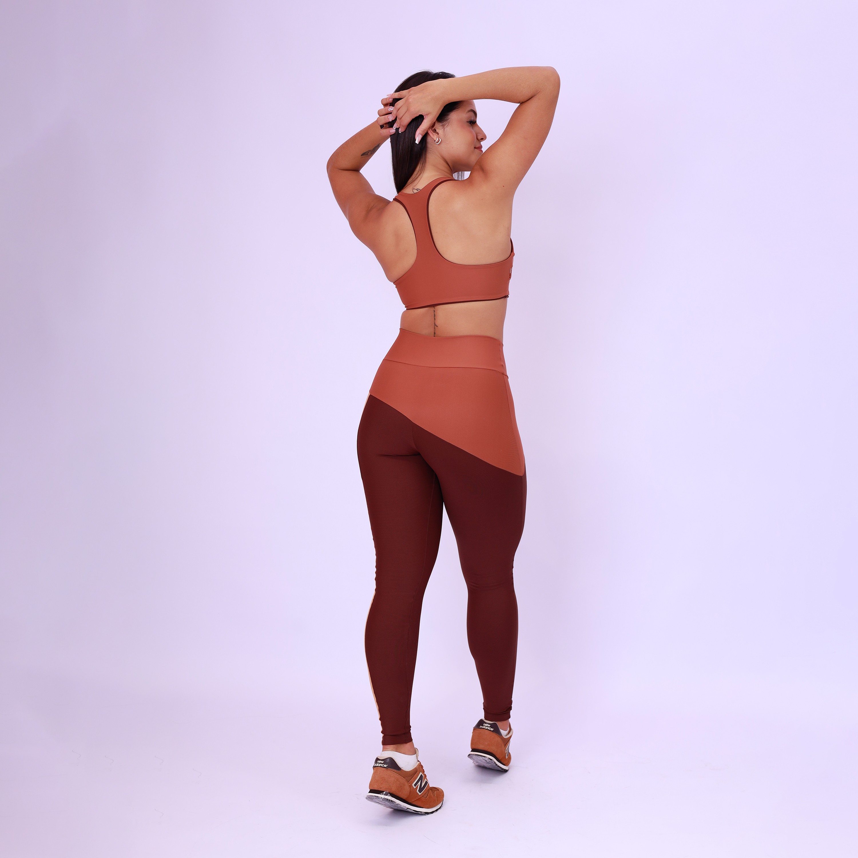 Legging Assimétrica Tricolor - Tricolor Wild - Eletrika