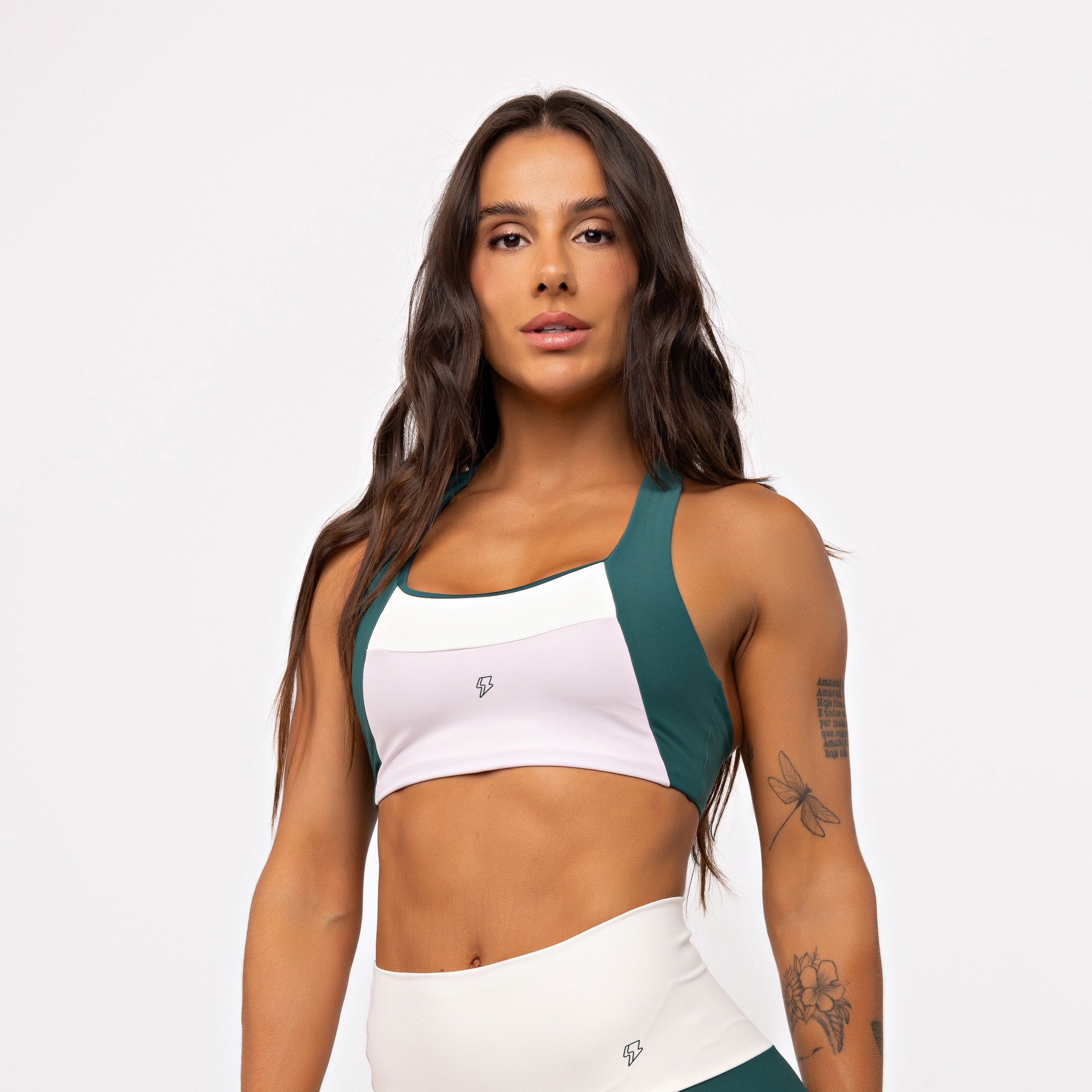 Top Nadador Blocks Tricolor - Tricolor Ballet - Eletrika