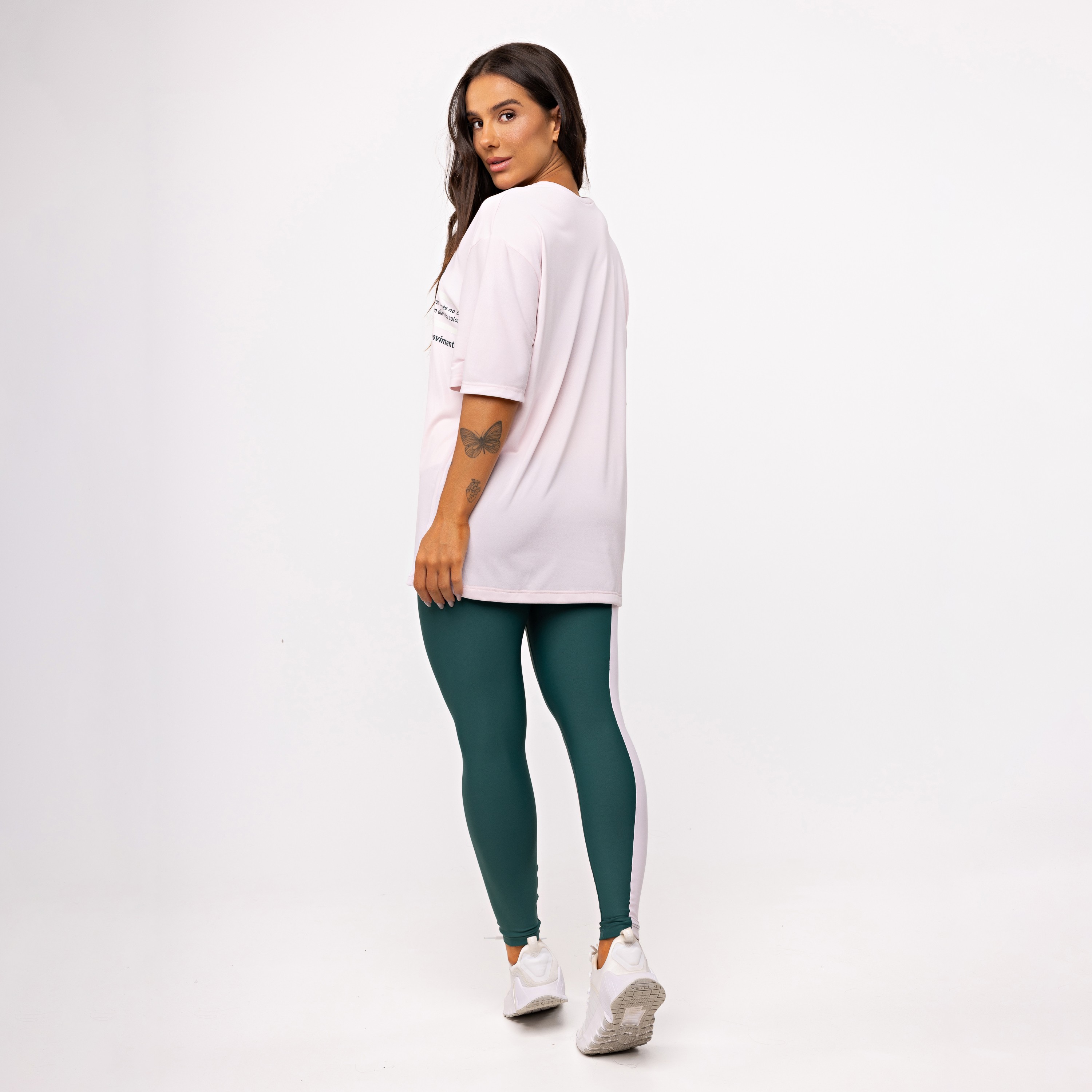 T-shirt Oversized Sport Vida Real - Ballet - Eletrika